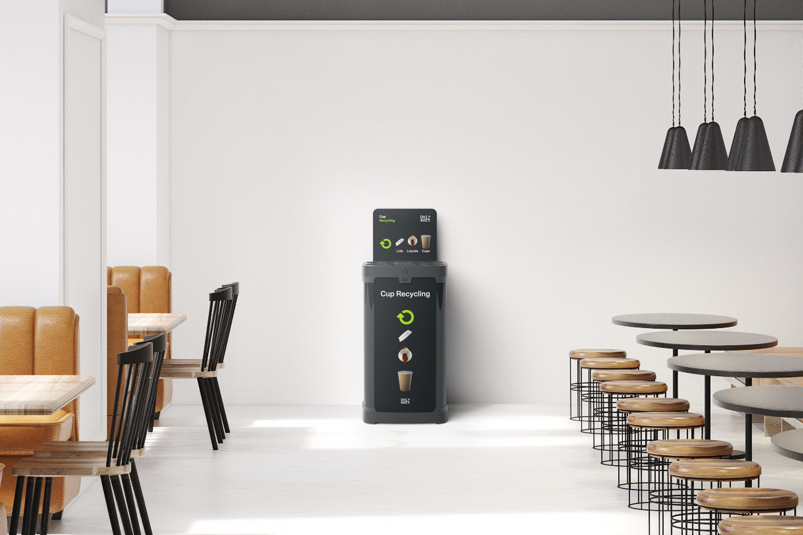 Restaurant Recycling Bins - Unisort