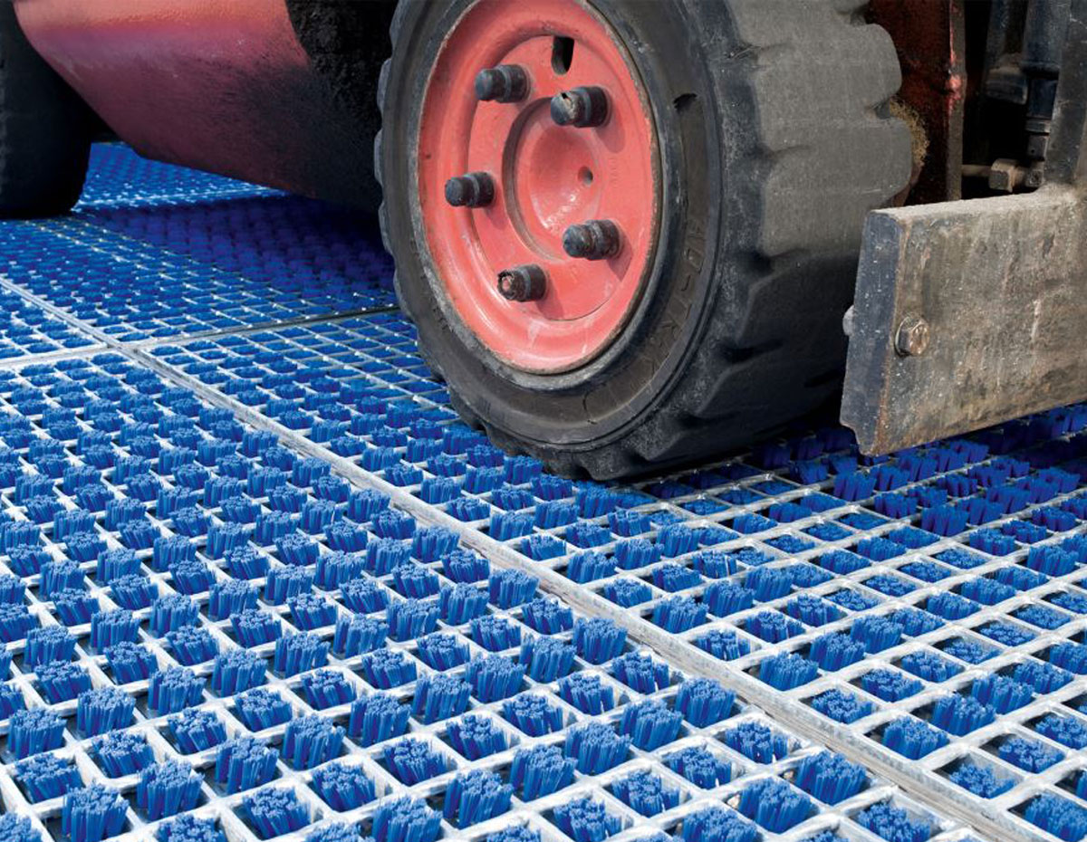 ProfilGate Footwear & Forklift Wheel Cleaning System - Unisort