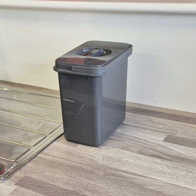 Unisort Food Waste Caddy Recycling Bins – Dark Grey – 5L - Unisort