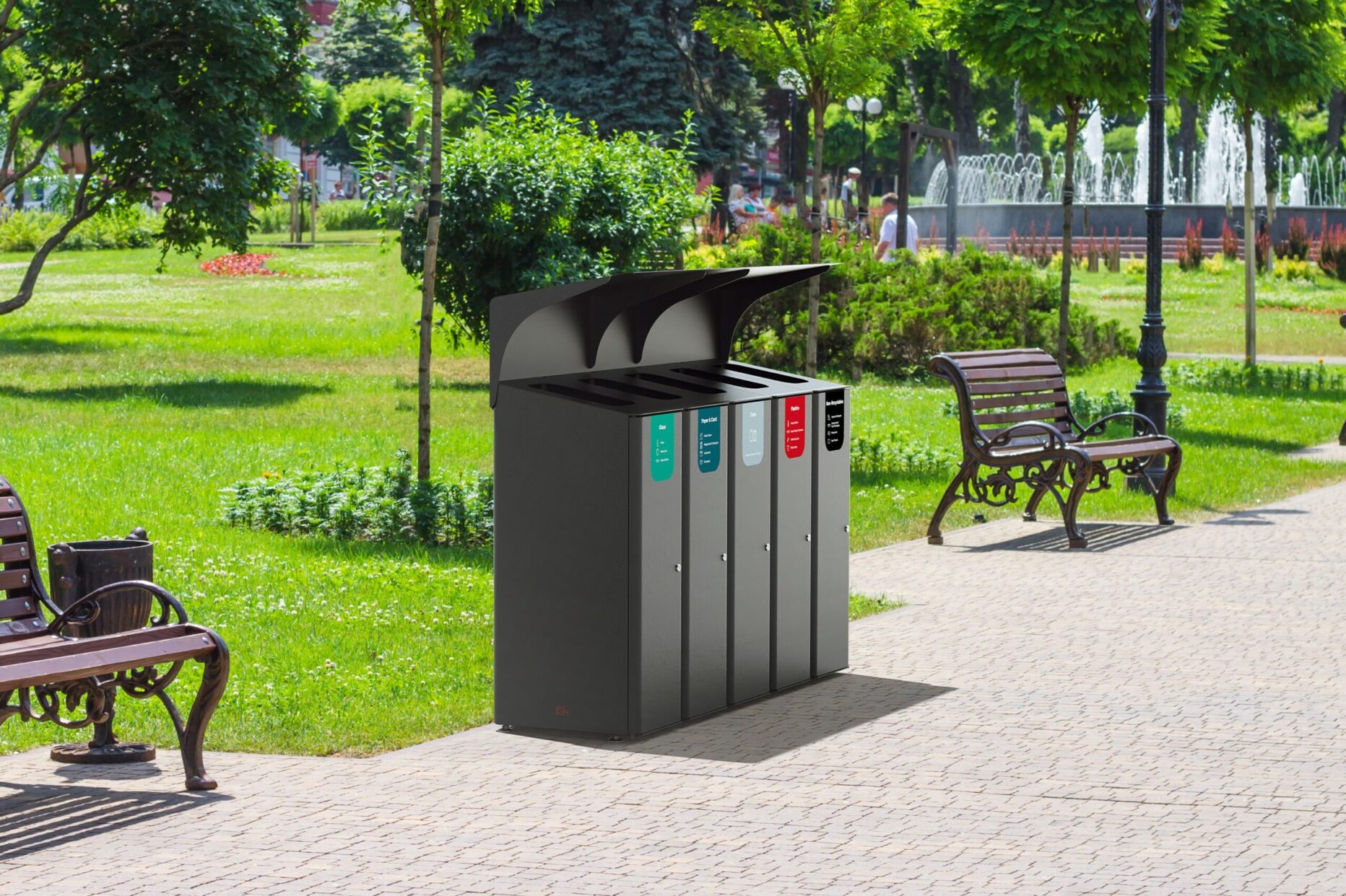 The Best Outdoor Recycling Bins - Unisort